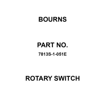 BOURNS 7813J-1-023E DIP Switch