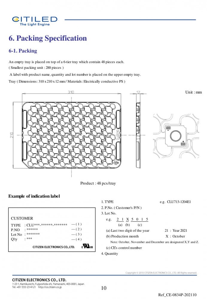 CLU713 datasheet page 10