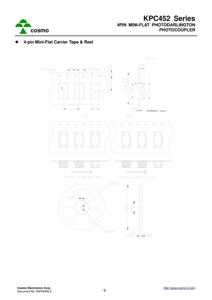 KPC452 0E datasheet page 9