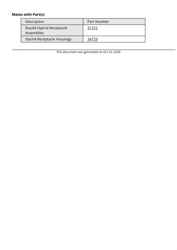 MOLEX 347082023 technical drawing preview, page 4