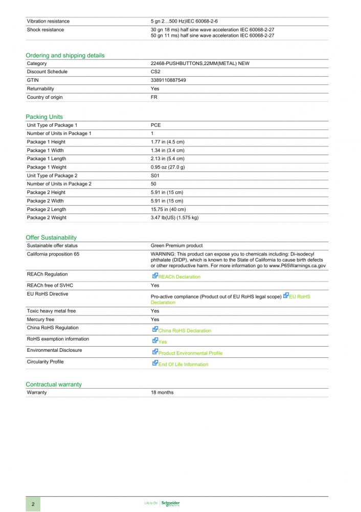ZB4BA341 technical document page 2