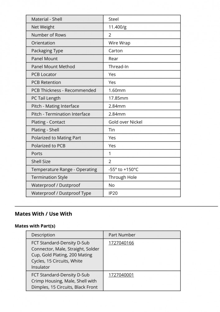 MOLEX 1731091667 technical drawing page 3