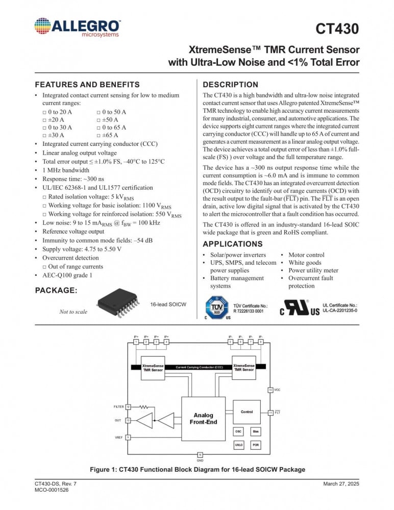 CT430 datasheet page 2