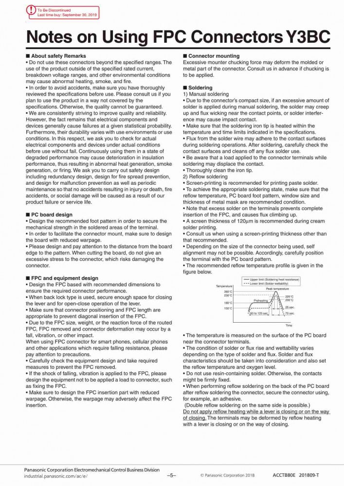 AYF363135 datasheet page 5