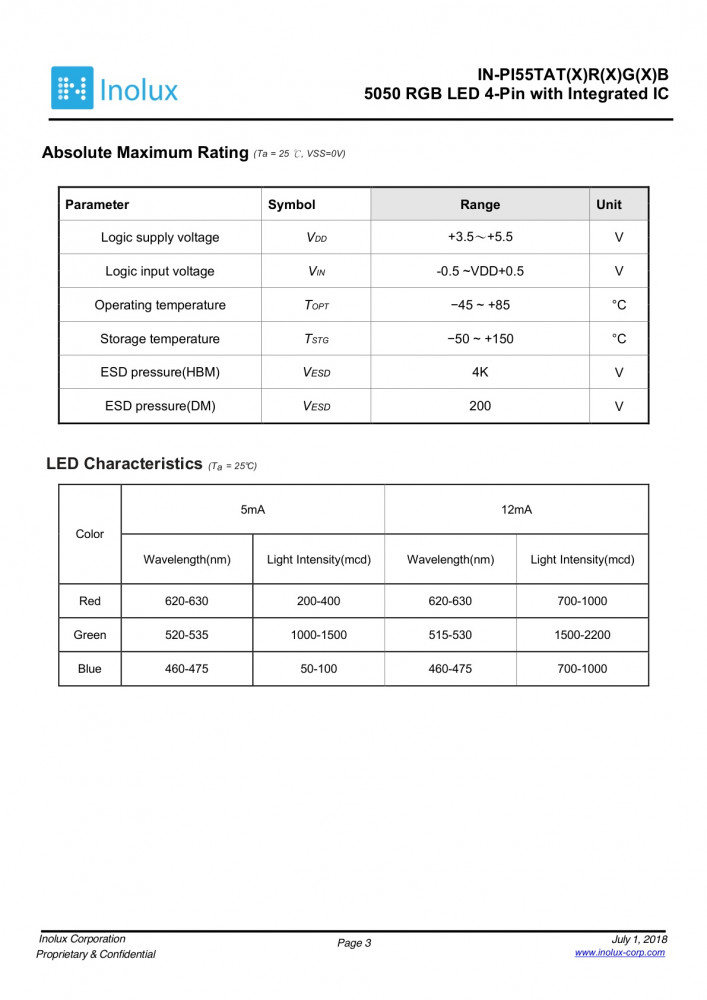 IN-PI55TATPRPGPB datasheet page 3
