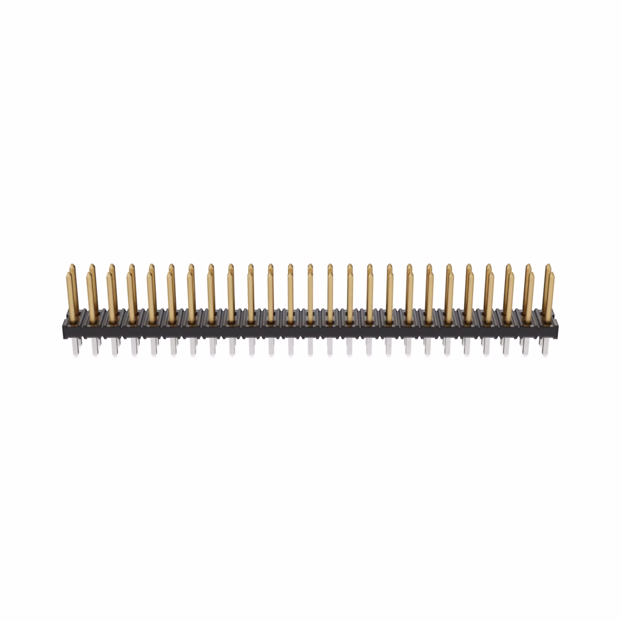 2.00mm Pitch Milli-Grid Header, Vertical, Through Hole, 50 Circuits, 0.38µm Gold (Au) Plating, Mating Pin Length 5.50mm, Tail Length 2.60mm, Tray, Lead-Free for sale