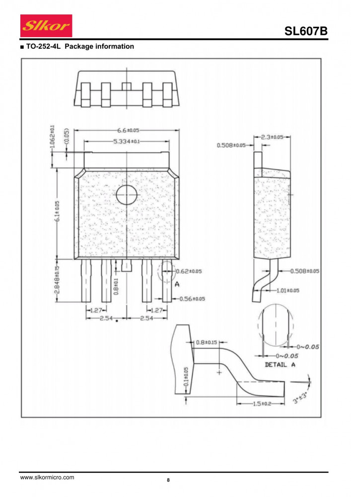 SL607B datasheet page 8