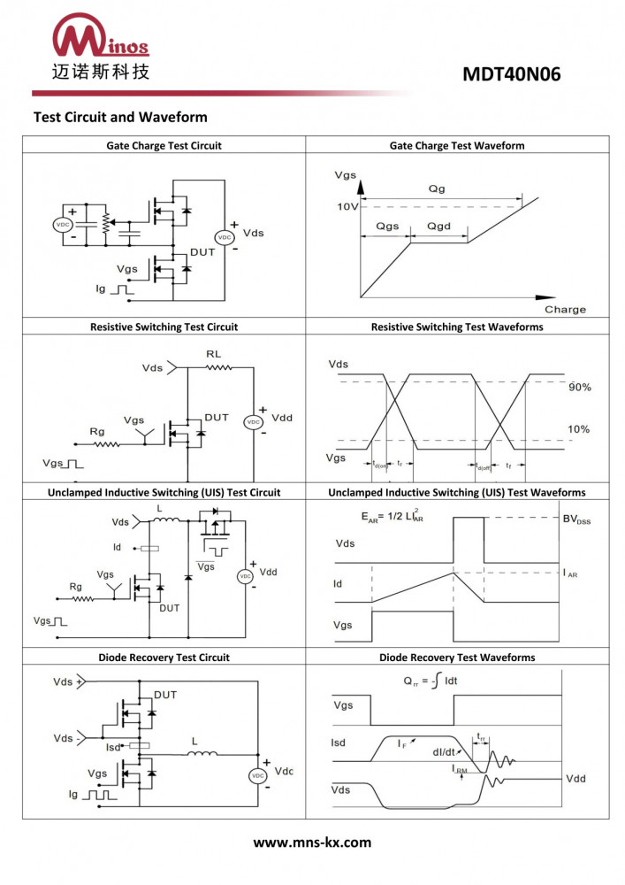 MDT40N06D datasheet page 5