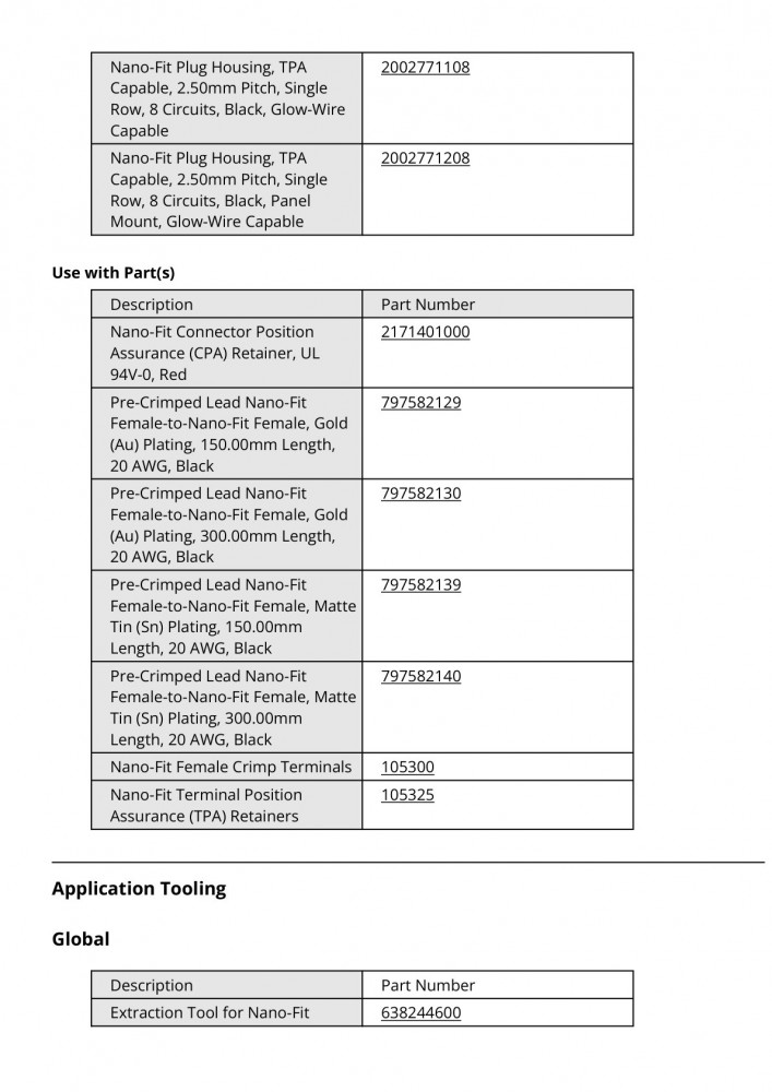 Nano-Fit specification page 6