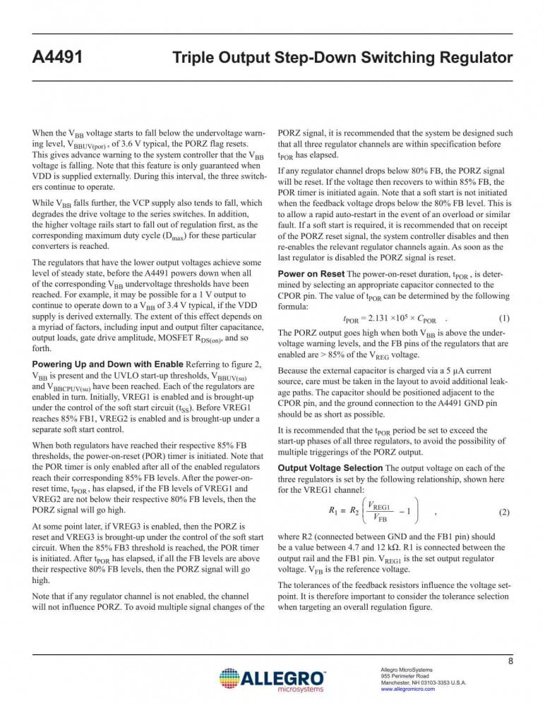 A4491 datasheet page 8
