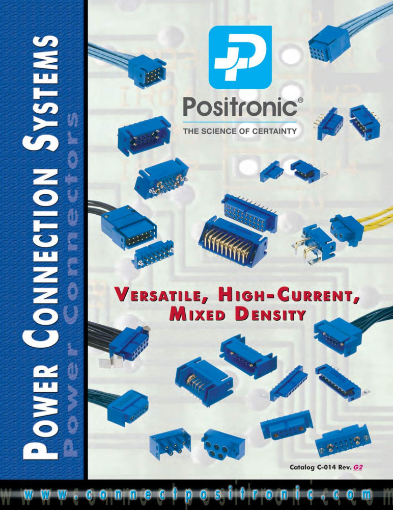 Positronic PCS catalog page 1