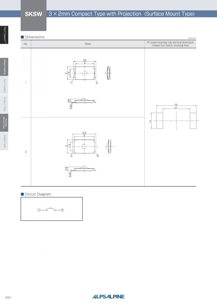 SKSWDAE010 technical document page 2