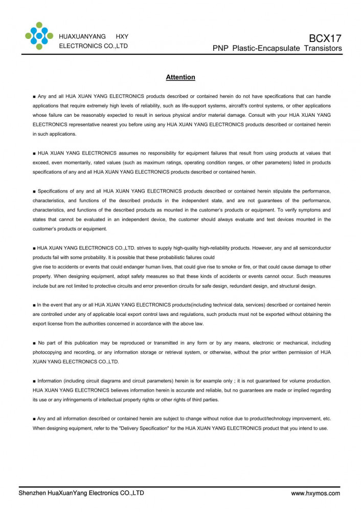 BCX17 datasheet page 5