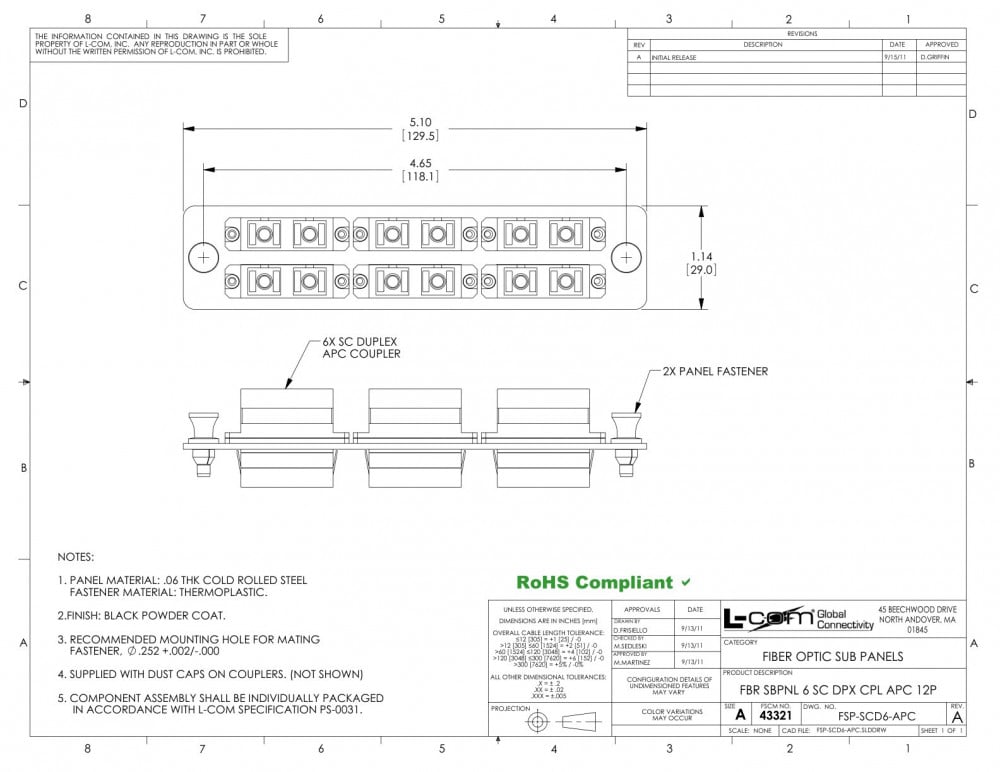 FSP-SCD6-APC technical document preview