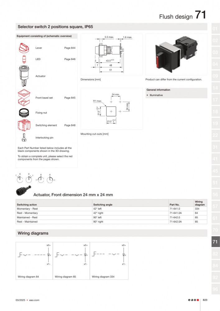 Series 71 technical document page 9