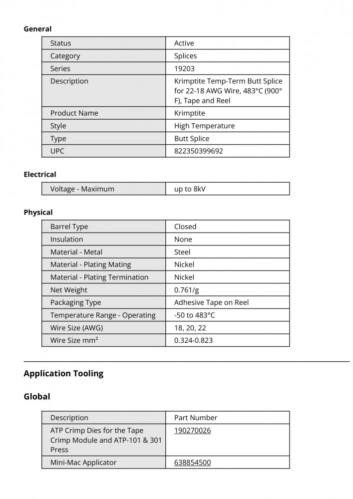 Product document preview, page 2