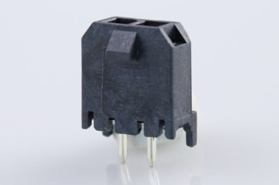 Mini-Fit Sr. Plug Housing, 10.00mm Pitch, Dual Row, Panel Mount, 12 Circuits, Black
