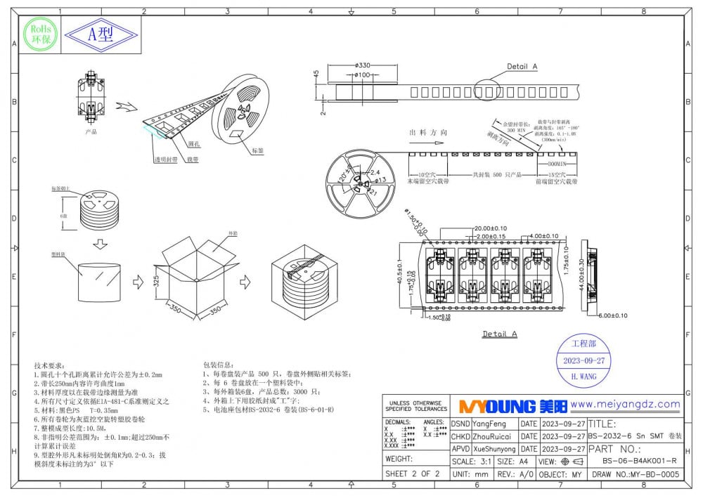MYOUNG BS-06-B4AK001-R technical drawing page 2