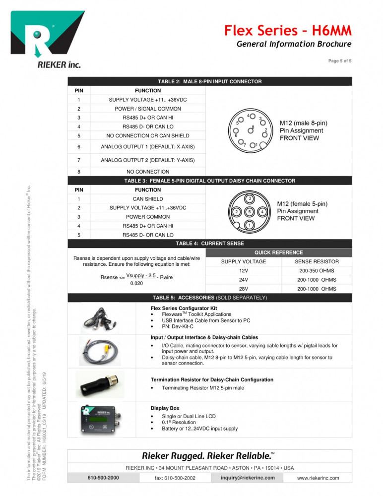 H6MM technical document, page 5