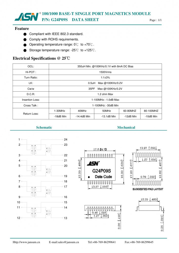G24P09S technical document page