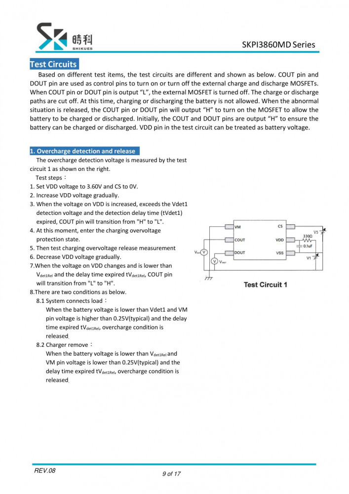 SKPI3860MD datasheet page 9