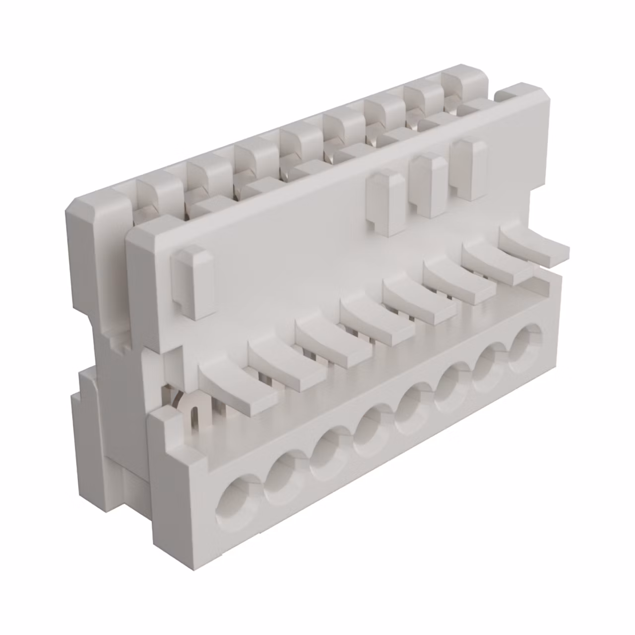 Appli-Mate RAST 2.5 IDT Housing, 2.50mm Pitch, Direct/Indirect, Female, 7 Circuits, Position Key A Removed
