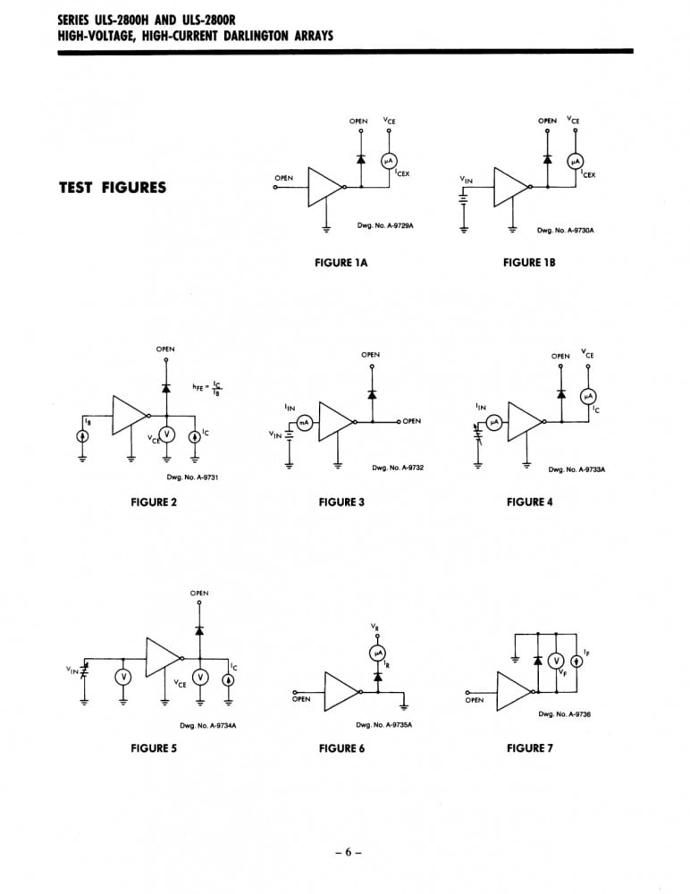 ULS-2800 series datasheet page 6