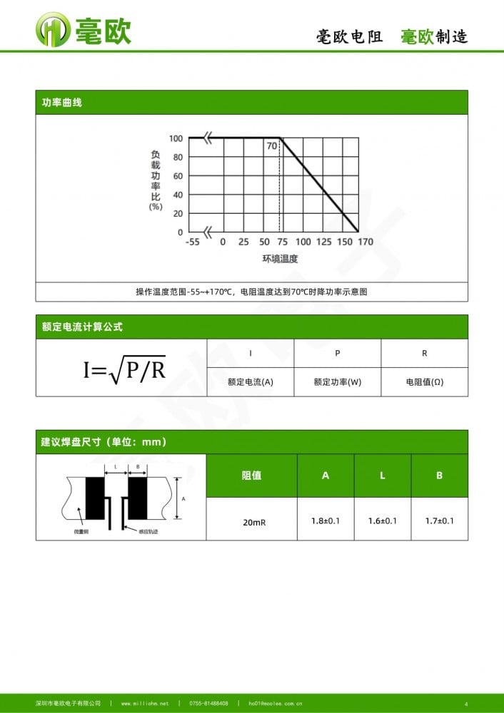 HoYLR1206-1W-20mR-1% approval document page 4