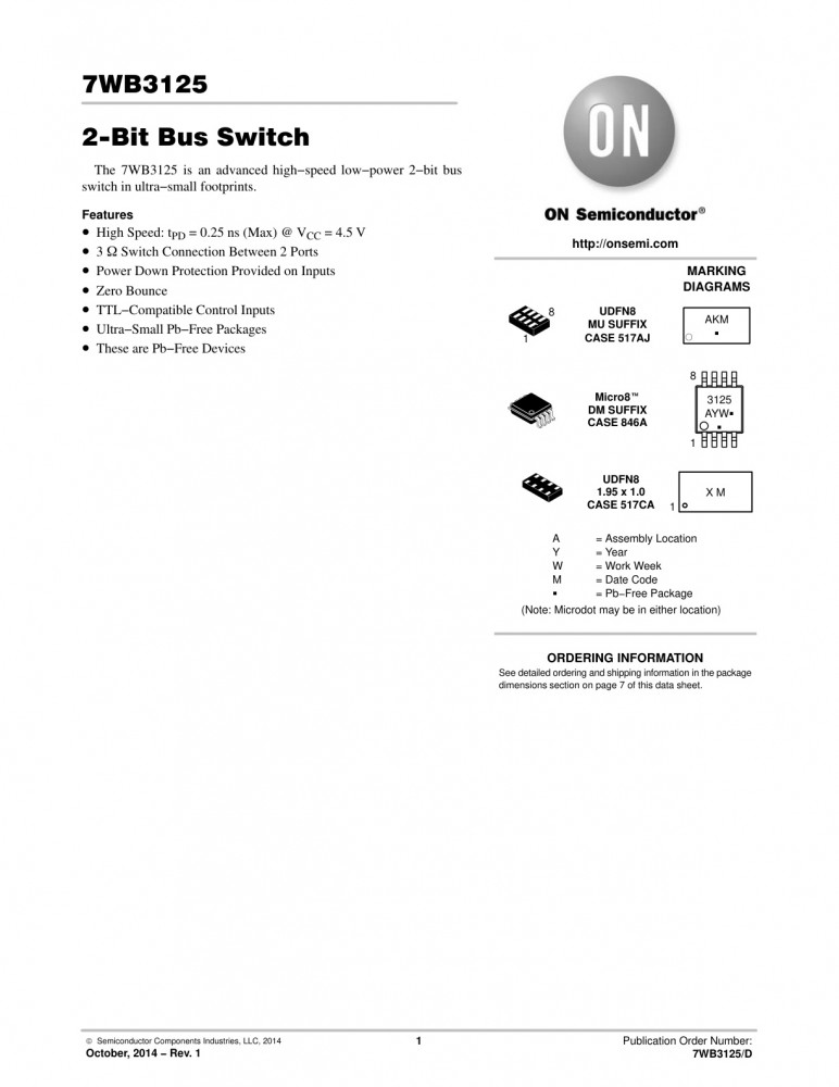 7WB3125 technical document page 2