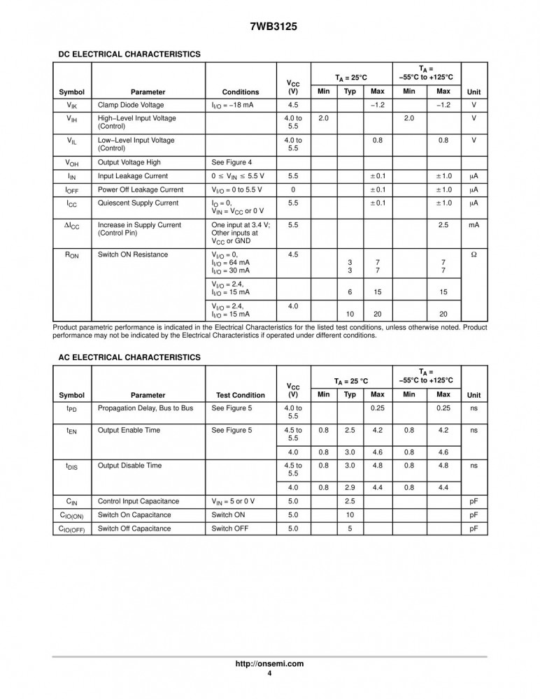 7WB3125 technical document page 5