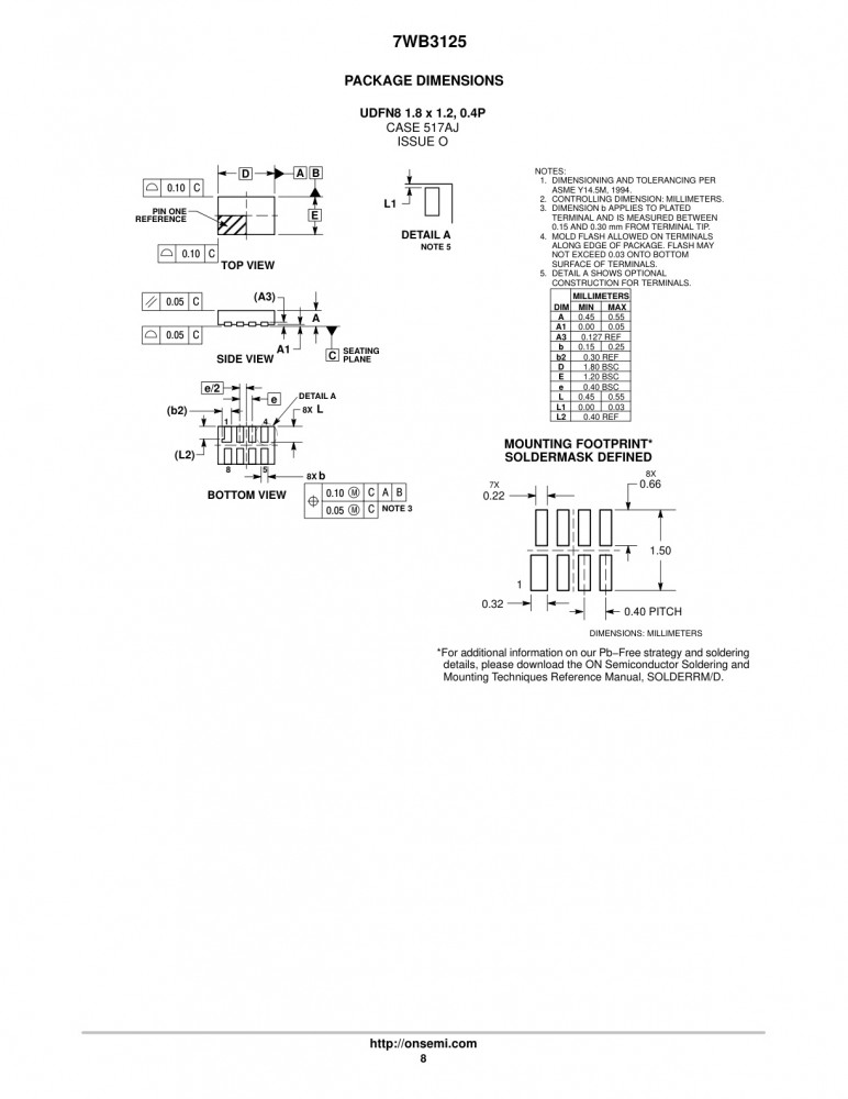 7WB3125 technical document page 9