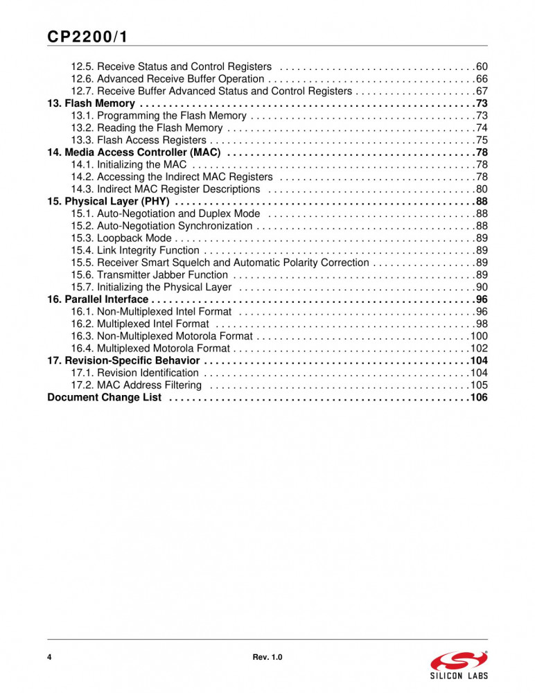CP2201-GMR datasheet page 4