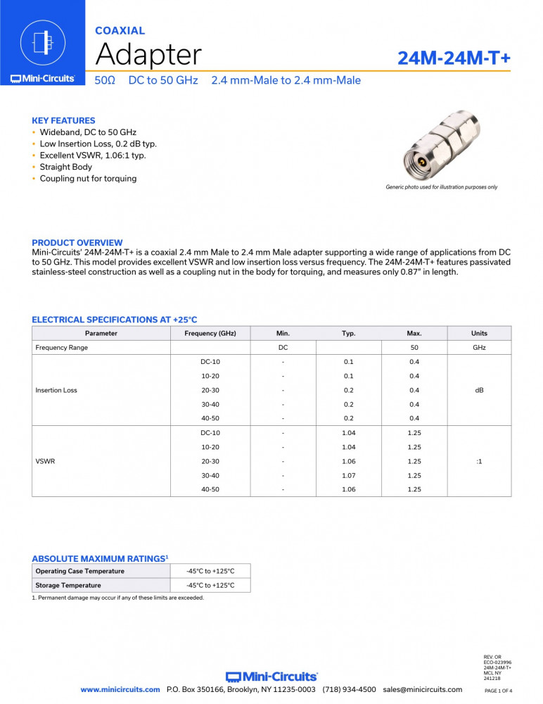 24M-24M-T+ technical document, page 1