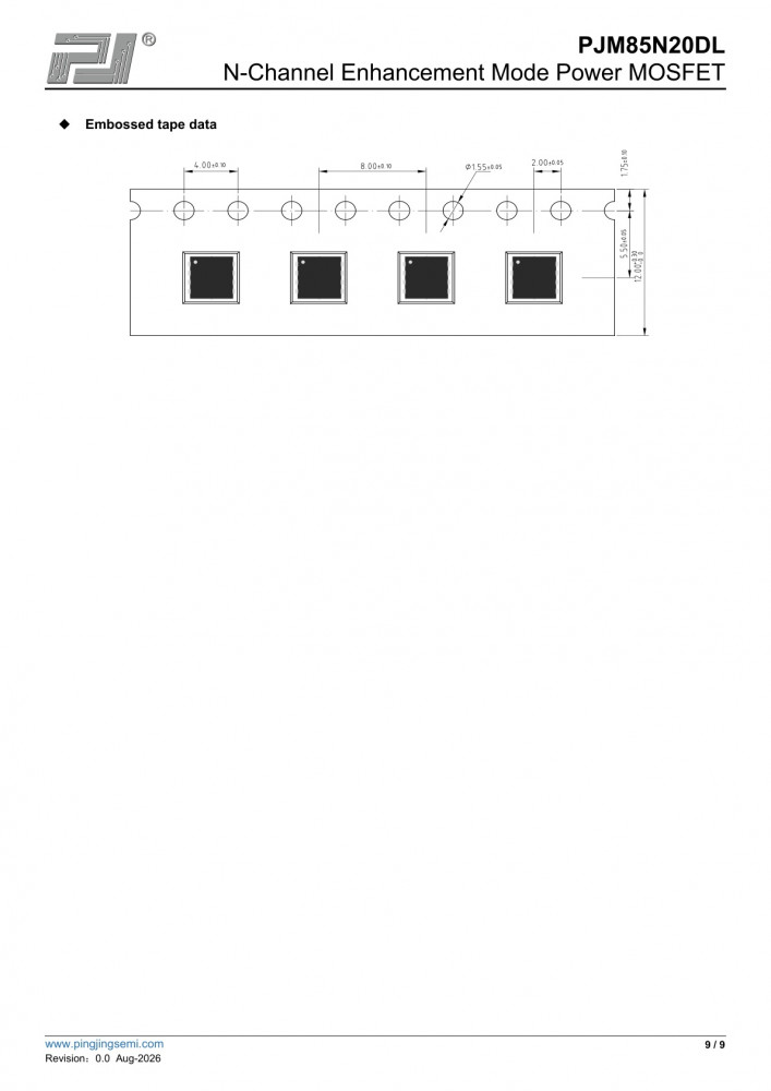 PJM85N20DL datasheet page 9