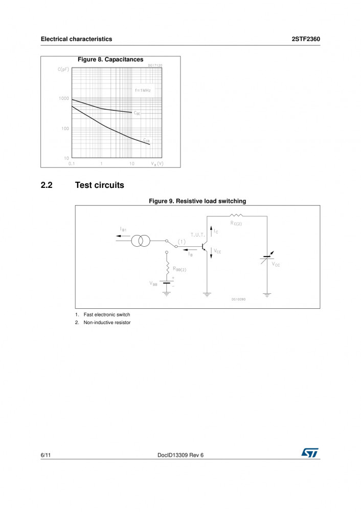 2STF2360 datasheet page 6