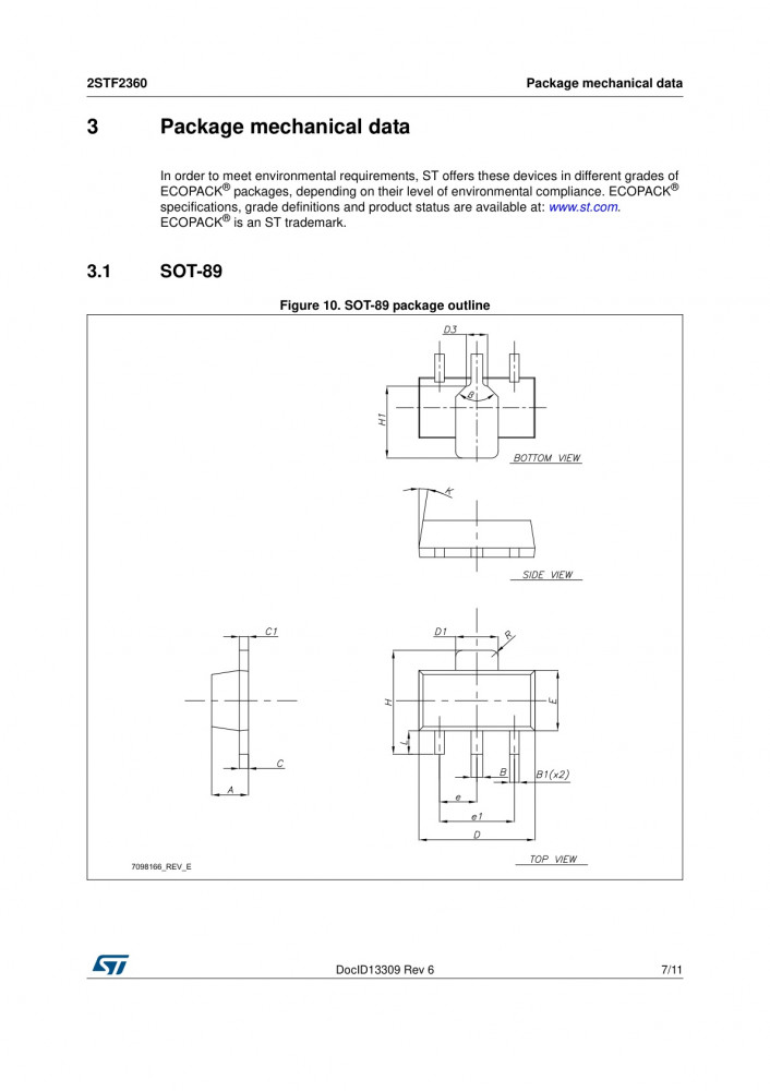 2STF2360 datasheet page 7