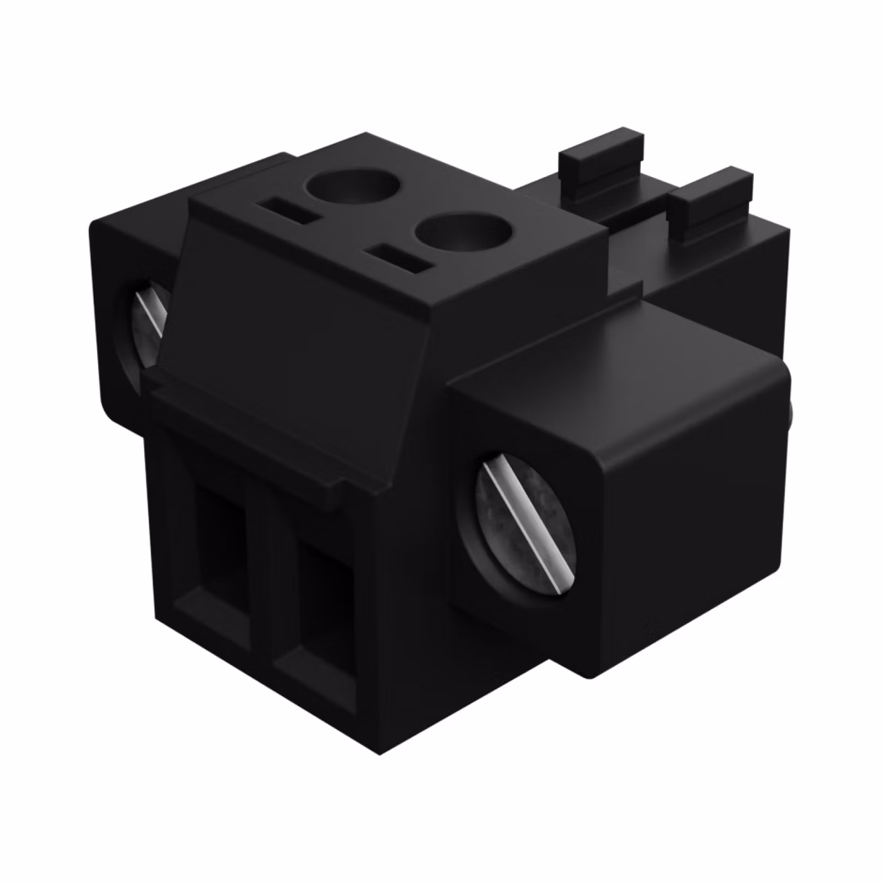 3.81mm Pitch Eurostyle Horizontal Plug, with Retention Screws, 2 Circuits for sale