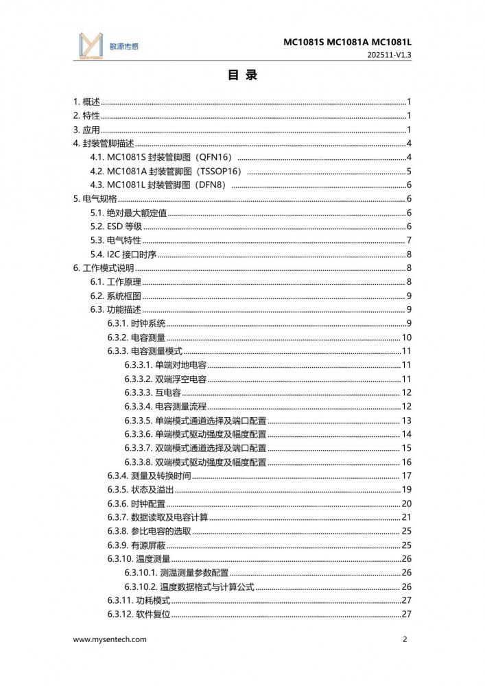 MC1081L datasheet page 2