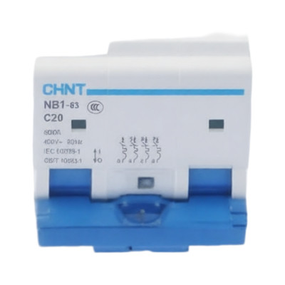 CHINT NB1-63 3P C20 6kA(R) Miniature Circuit Breaker