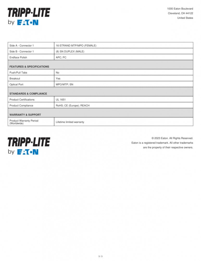 N845-03M-8S-MG technical document page 3