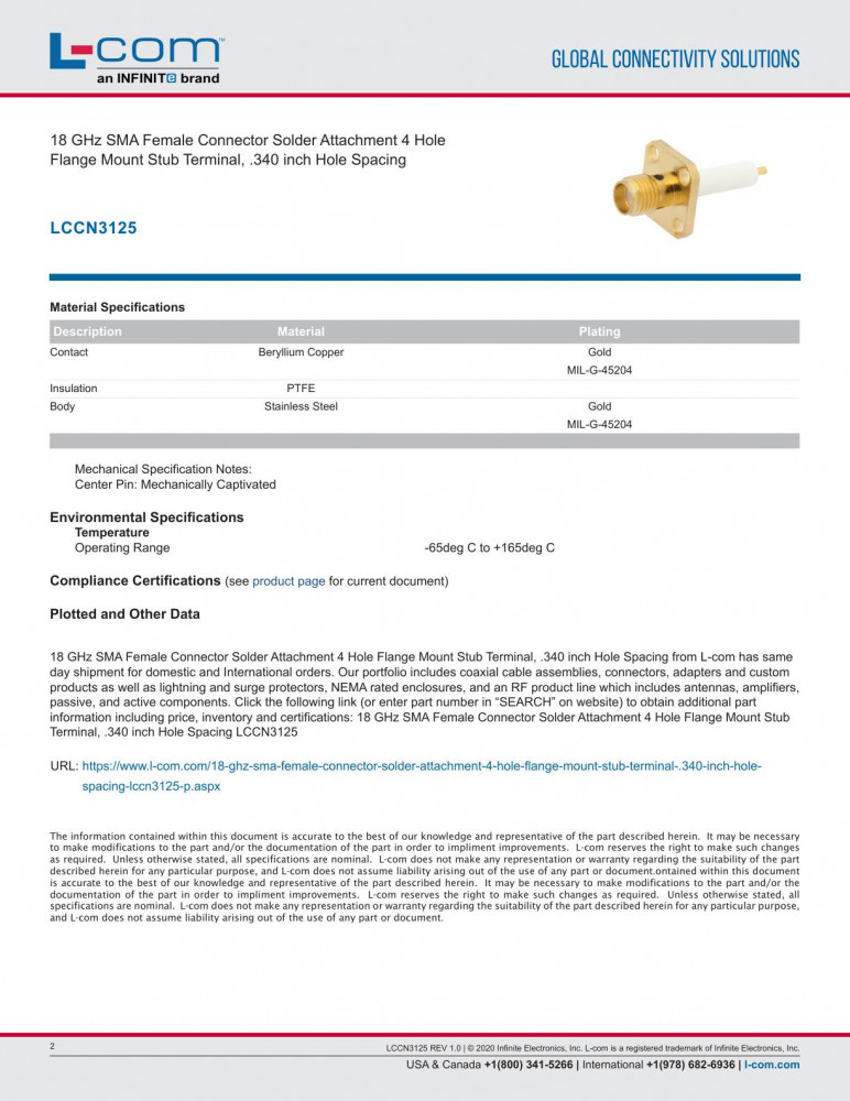 LCCN3125 product document page 2