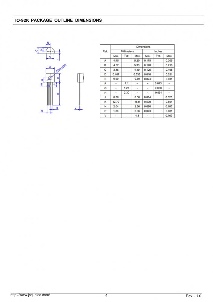 CS008G datasheet page 4