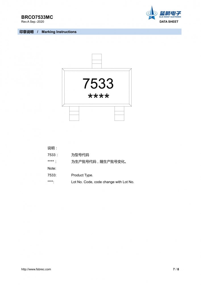 BRCO7533MC datasheet page 7