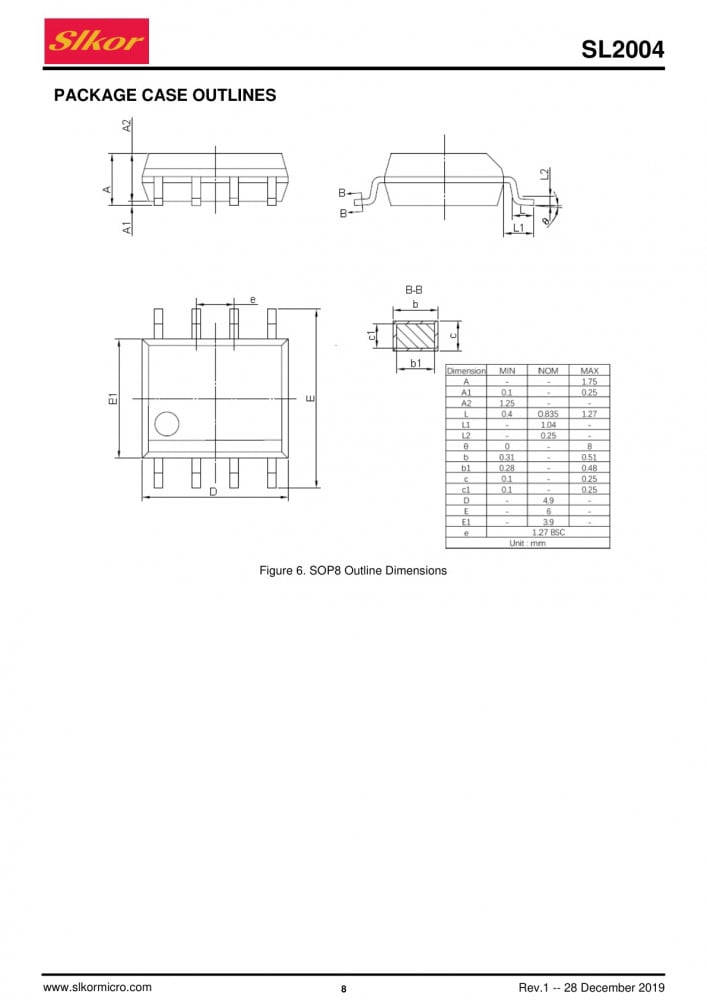 SL2004 datasheet page 8