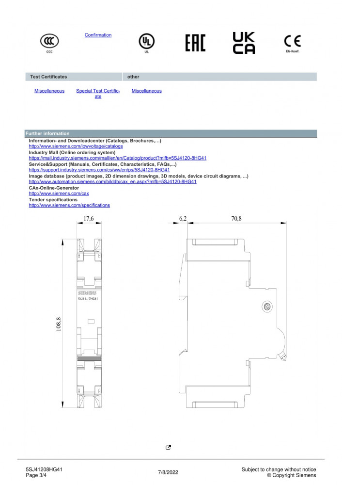 5SJ41208HG41 technical document page 3