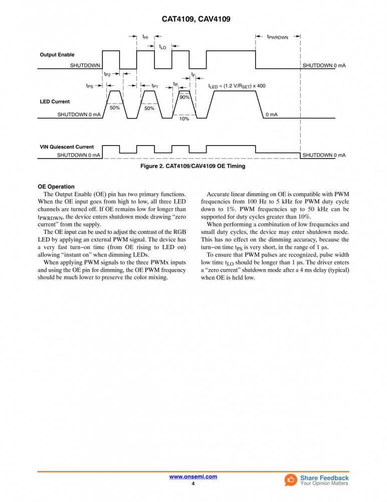 CAT4109 technical document page 4