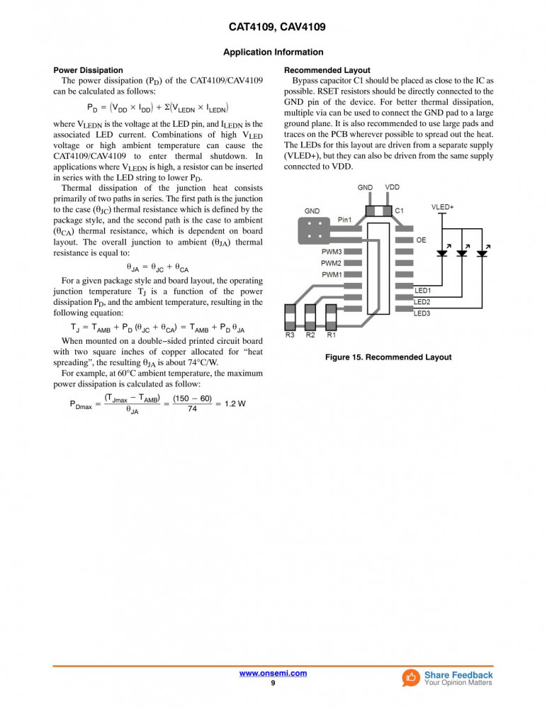 CAT4109 technical document page 9