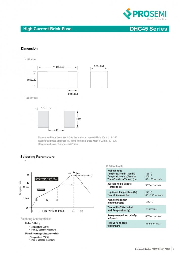 DHC45-60A datasheet page 2