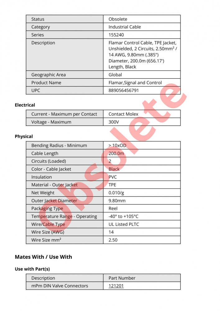 MOLEX 1552400220 technical document image 2