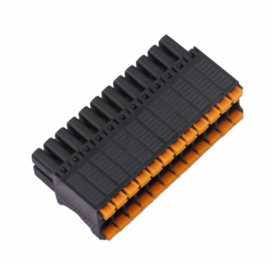 MAX MX15EDGRHC-3.5-2*10P-BK01-Cu-A Wire to Board Connector